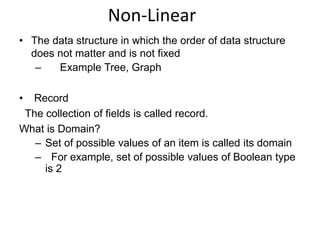 Introduction To Data Structures. | PPT