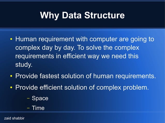 Introduction to data structure | PDF