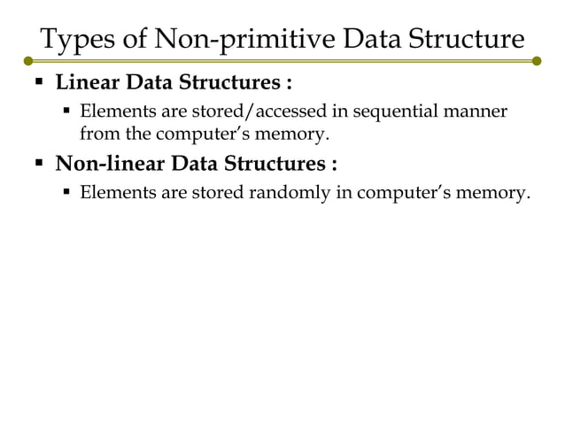 Introduction to data_structure | PPT