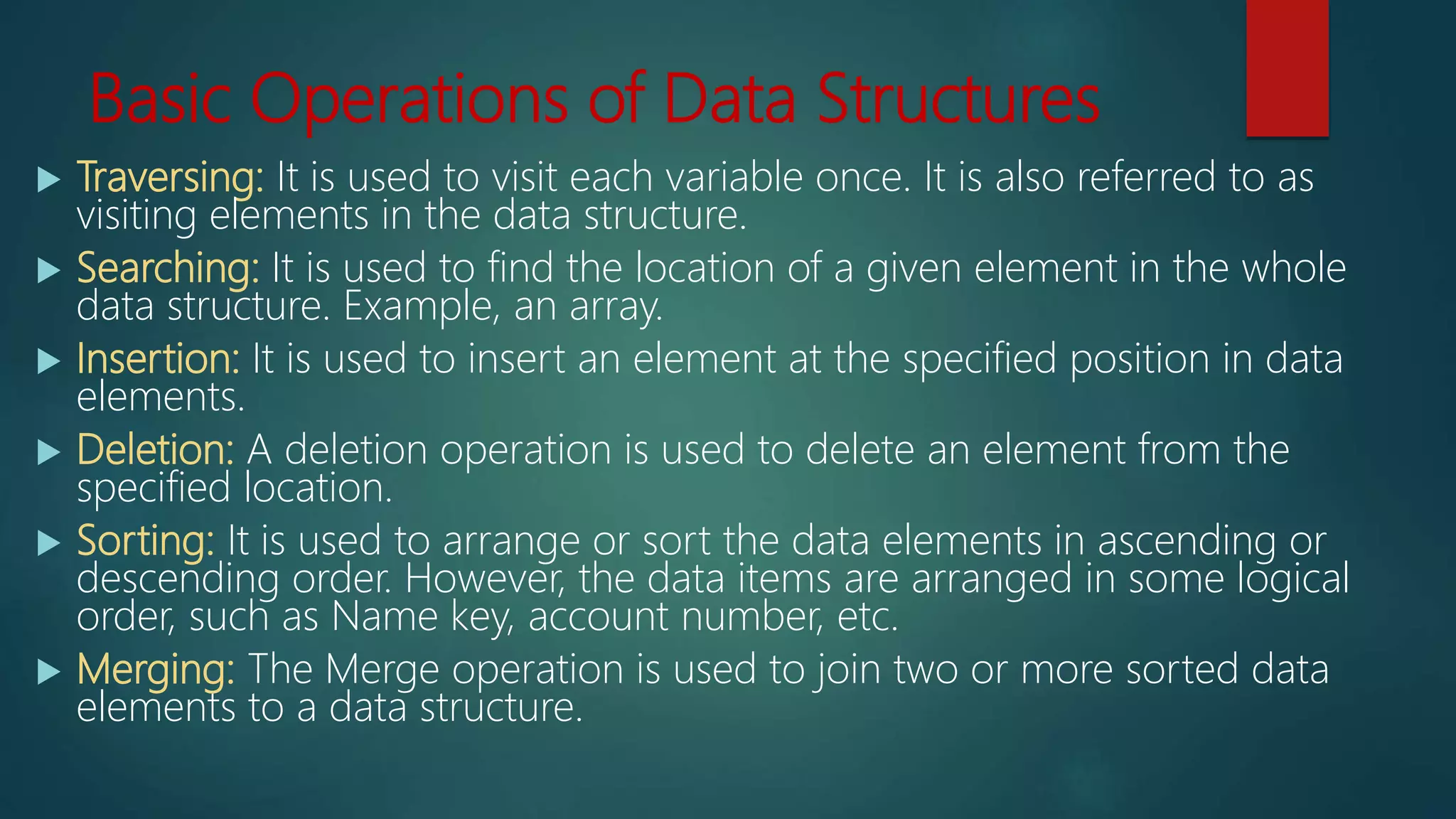 Introduction To Data Structure Pptx Databases Computer Software And Applications