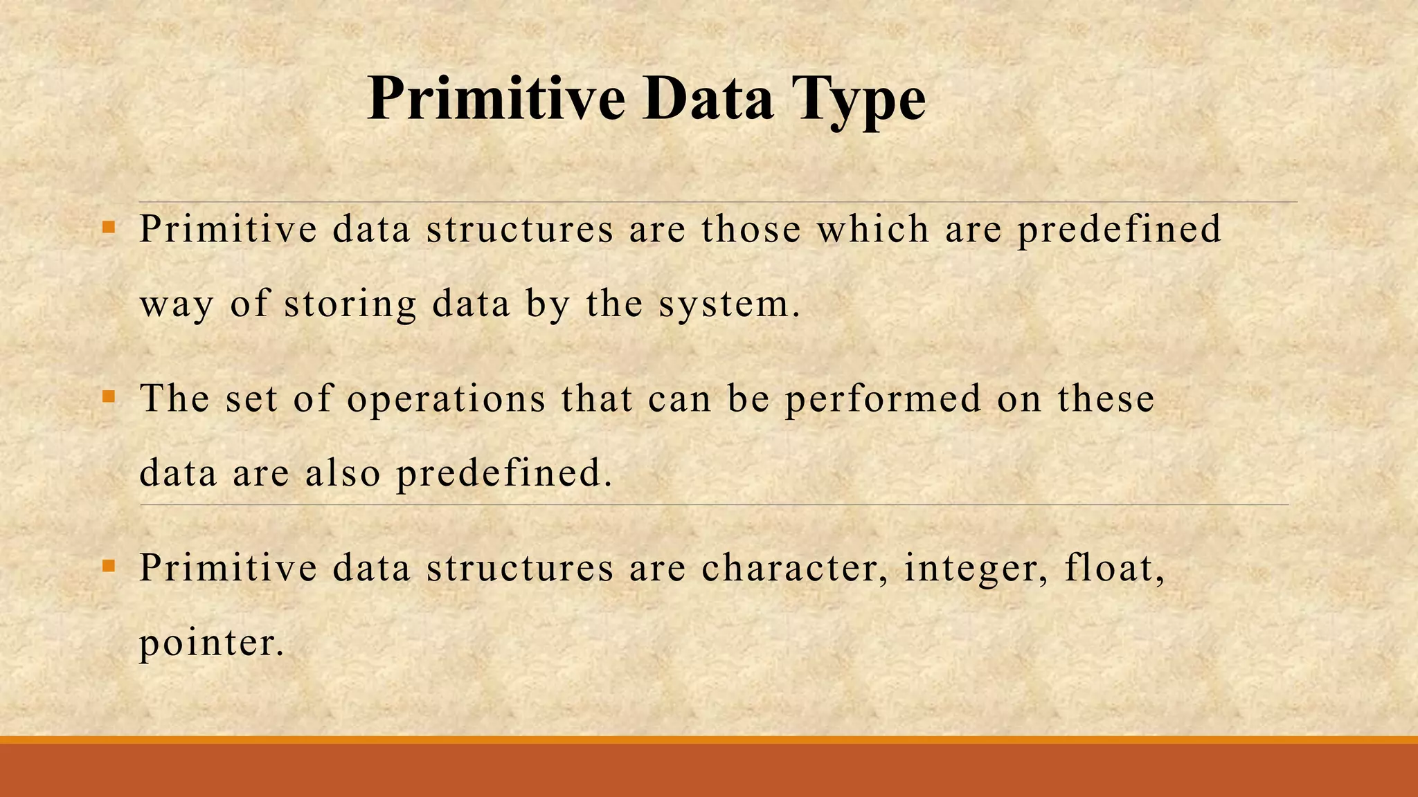 Introduction To Data Structure Ppt