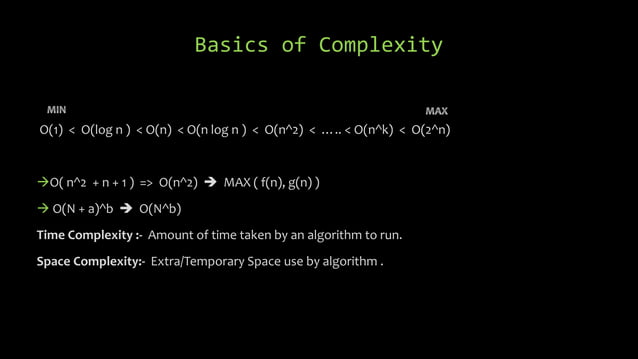 Introduction To Datastructure And Algorithm Ppt