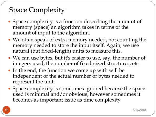 Introduction to data structure and algorithms | PPTX | Computing ...