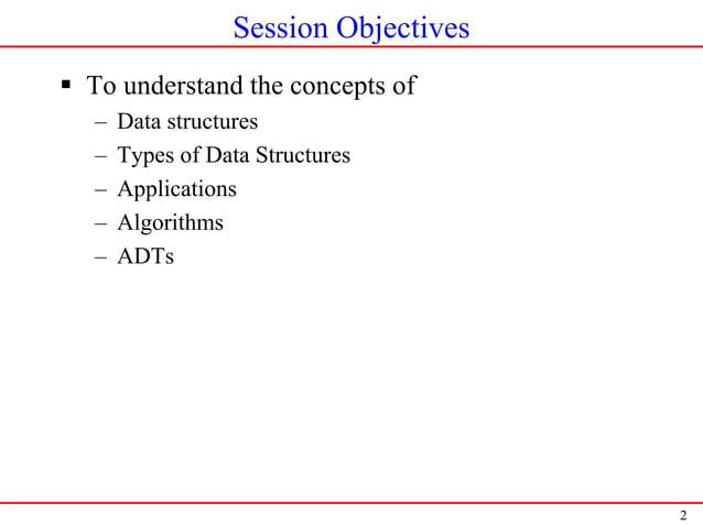 Introduction To Data Structures And Algorithm