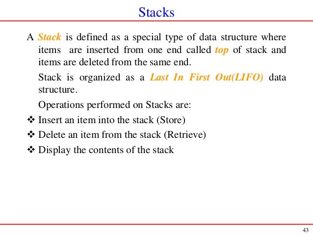 Introduction to data structures and Algorithm