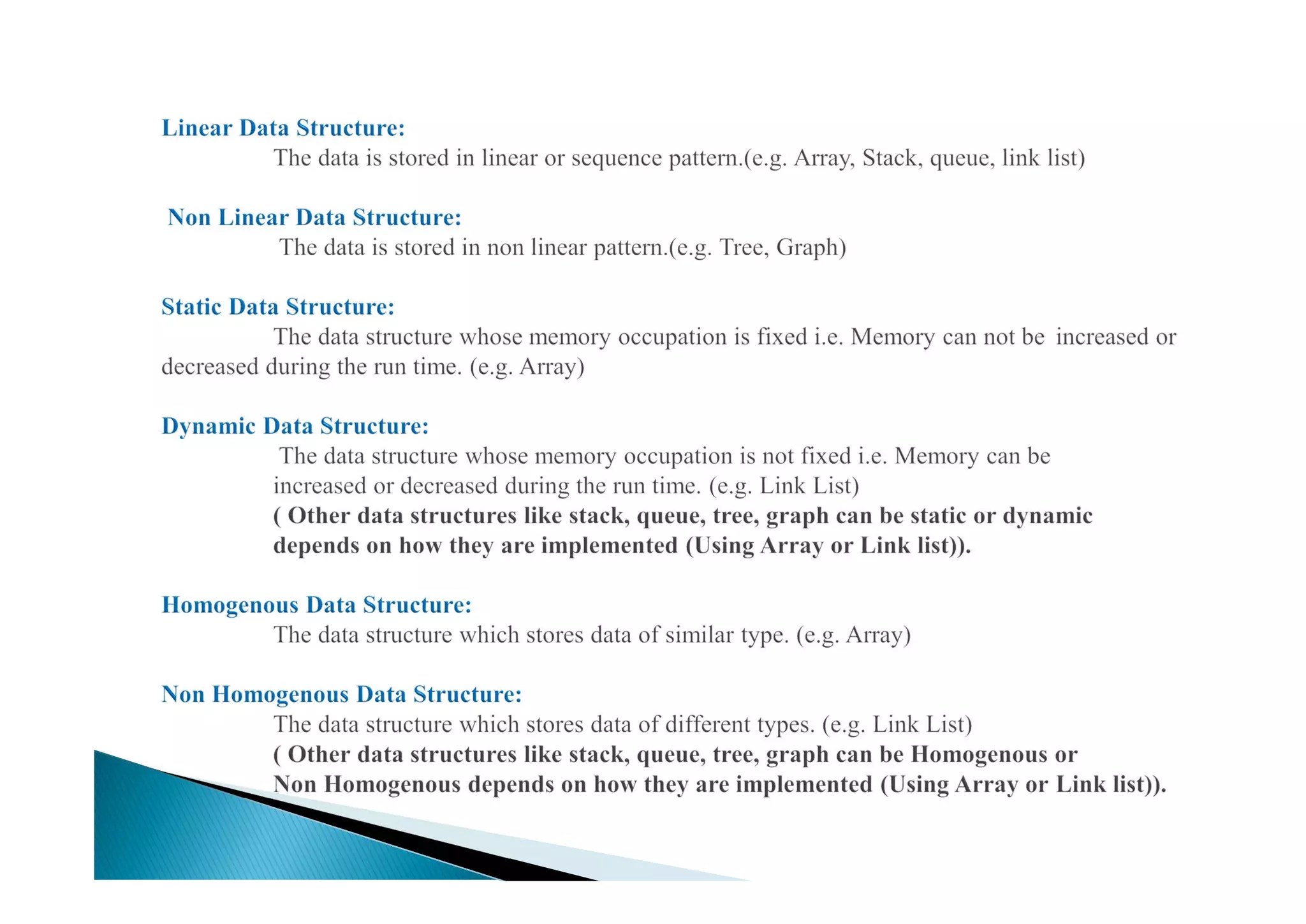 Introduction To Data Structures Ppt