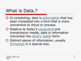 Introduction To Data Structures.ppt | Programming Languages | Computing