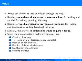 Introduction to Data Structures . | PDF | Databases | Computer Software and Applications