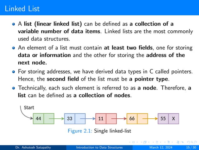 Introduction to Data Structures . | PDF | Databases | Computer Software ...