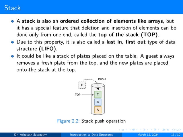 Introduction to Data Structures . | PDF | Databases | Computer Software ...
