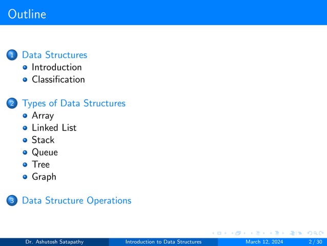 Introduction to Data Structures . | PDF | Databases | Computer Software ...