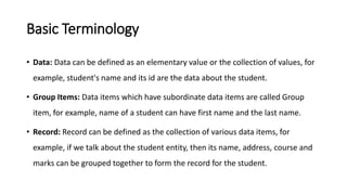 Data Structures: Introduction to Data Structures | PPTX | Programming ...