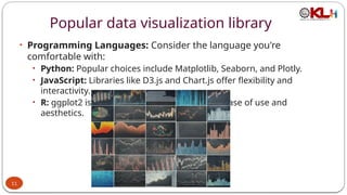 Introduction to Data Visualization, Importance and types | PPTX