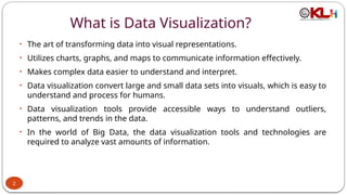 Introduction to Data Visualization, Importance and types | PPTX
