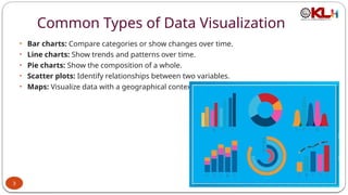 Introduction to Data Visualization, Importance and types | PPTX