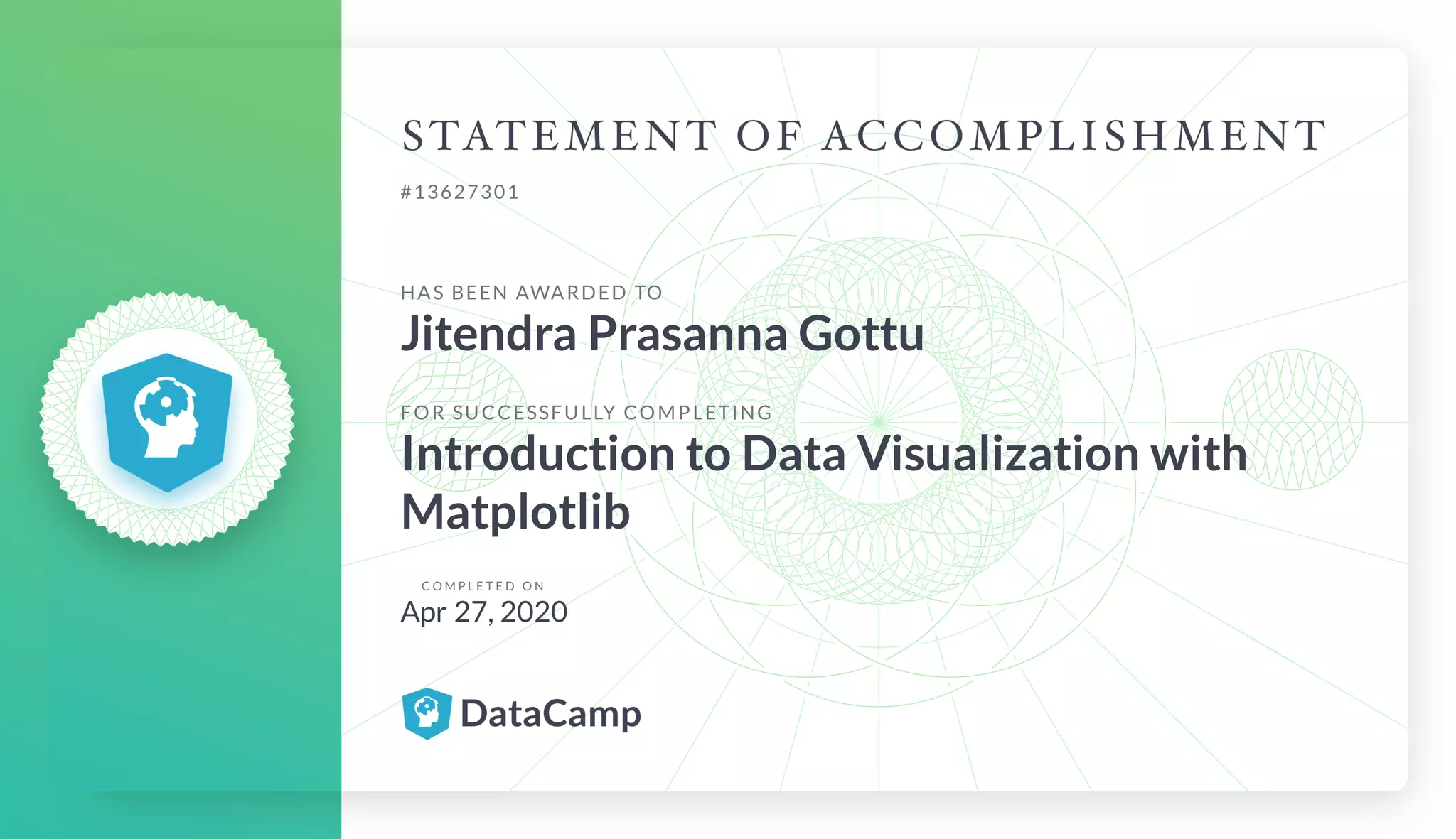 Introduction To Data Visualization Using Matplotlib Pdf