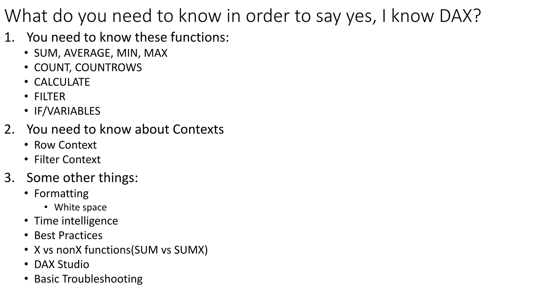 Introduction to DAX | PPTX