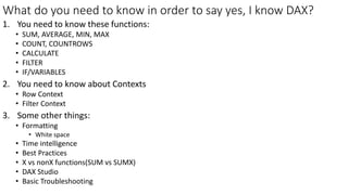 Introduction to DAX | PPTX