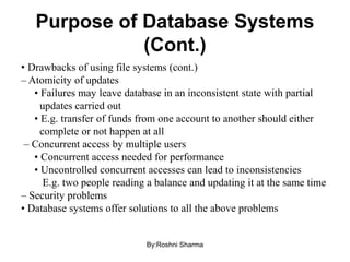 Introduction to Database Management System.ppt | Databases | Computer ...