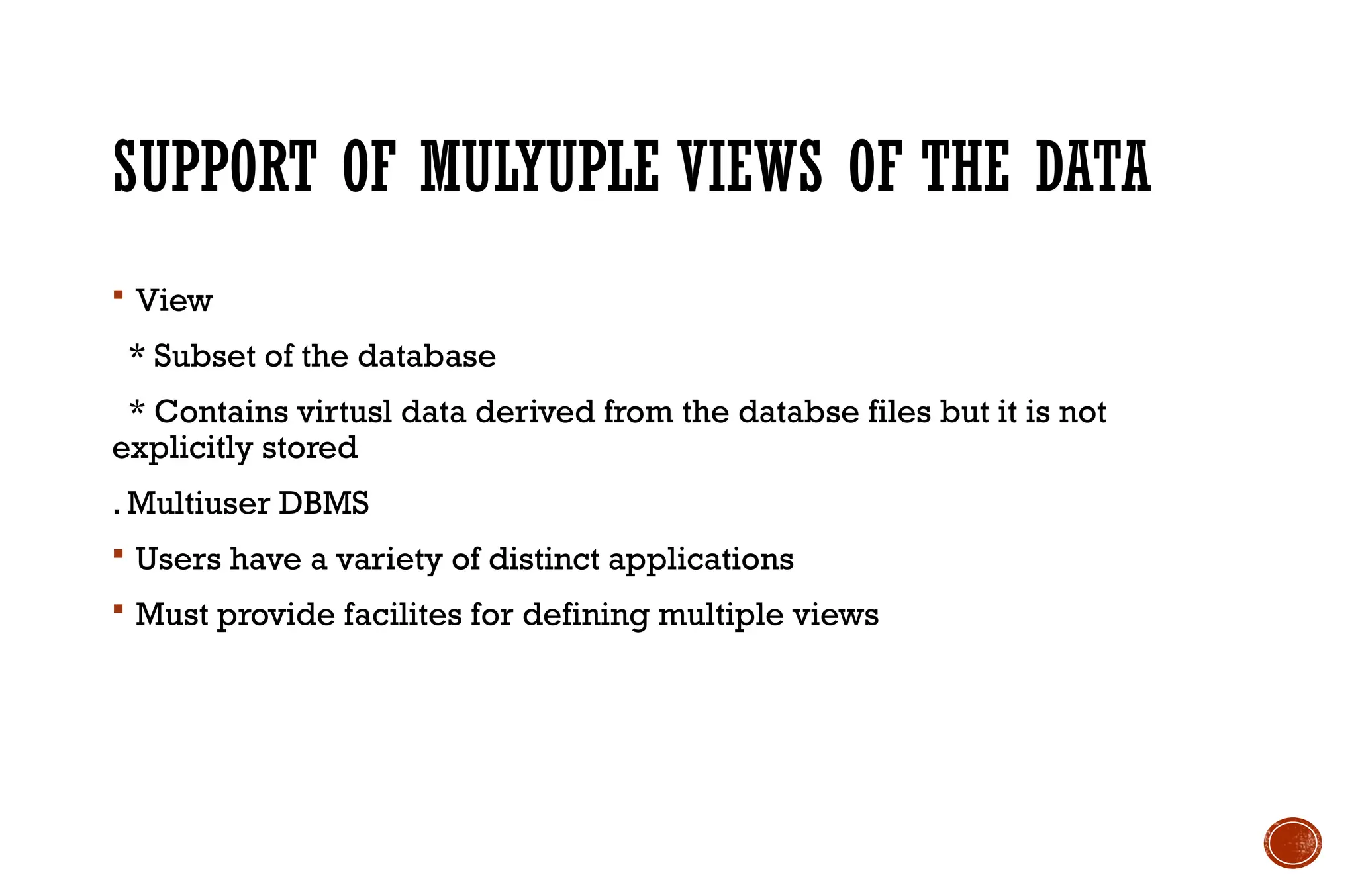 Introduction To Database Management System Pptx