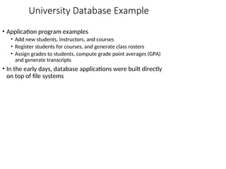 Introduction to DBMS having data recovery | PPT