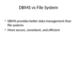 Introduction_to_DBMS.powerpointpresentation | PPTX