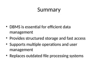Introduction_to_DBMS.powerpointpresentation | PPTX