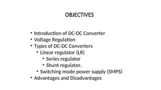 Introduction to DC-DC Conversion how to design a dc-dc convert | PPT
