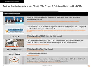 Introduction to DCAM, the Data Management Capability Assessment Model ...