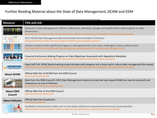 Introduction to DCAM, the Data Management Capability Assessment Model ...