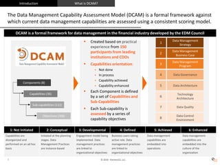 Introduction to DCAM, the Data Management Capability Assessment Model - Edition 2 | PPTX