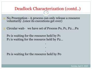 Introduction to deadlocks | PPT