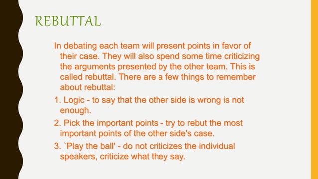 A brief introduction to debate skill for ENG154 | PPT