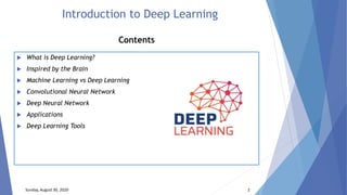 Introduction to deep learning | PPTX | Artificial Intelligence | Technology & Computing