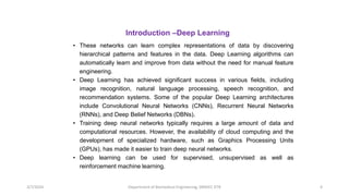 Introduction to Deep Learning Technique.pptx | Artificial Intelligence ...