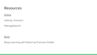 Introduction to deep learning using python | PDF | Artificial Intelligence | Technology & Computing