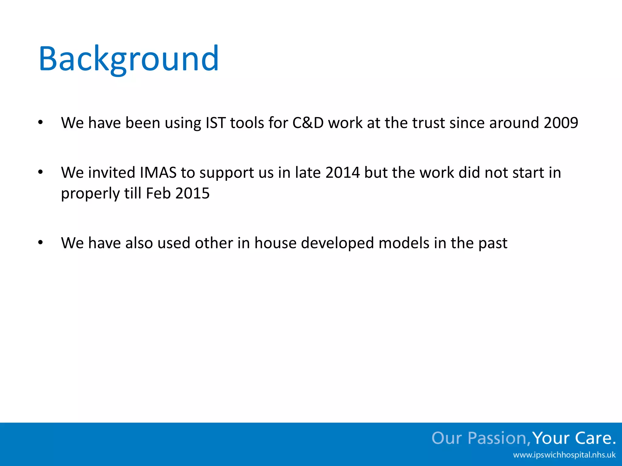 Elective Care Conference: using the IST capacity and demand tool | PDF