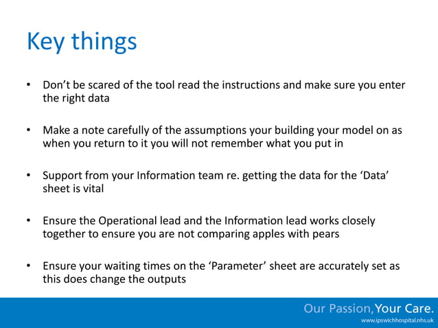 Elective Care Conference: using the IST capacity and demand tool | PDF