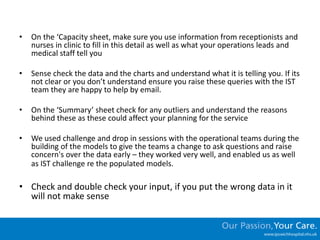 Elective Care Conference: using the IST capacity and demand tool | PDF