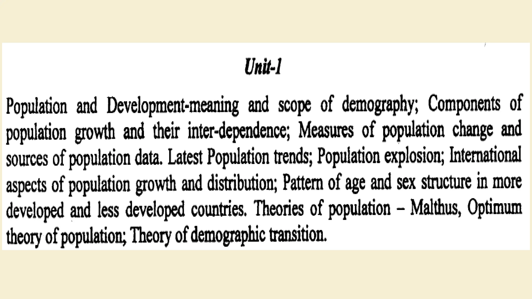 What Is Demography? Introduction to Demography | PPTX | Science