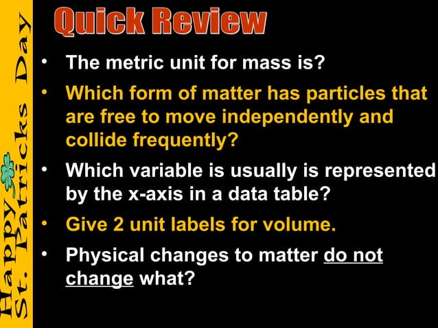 Introduction to Density | PPT