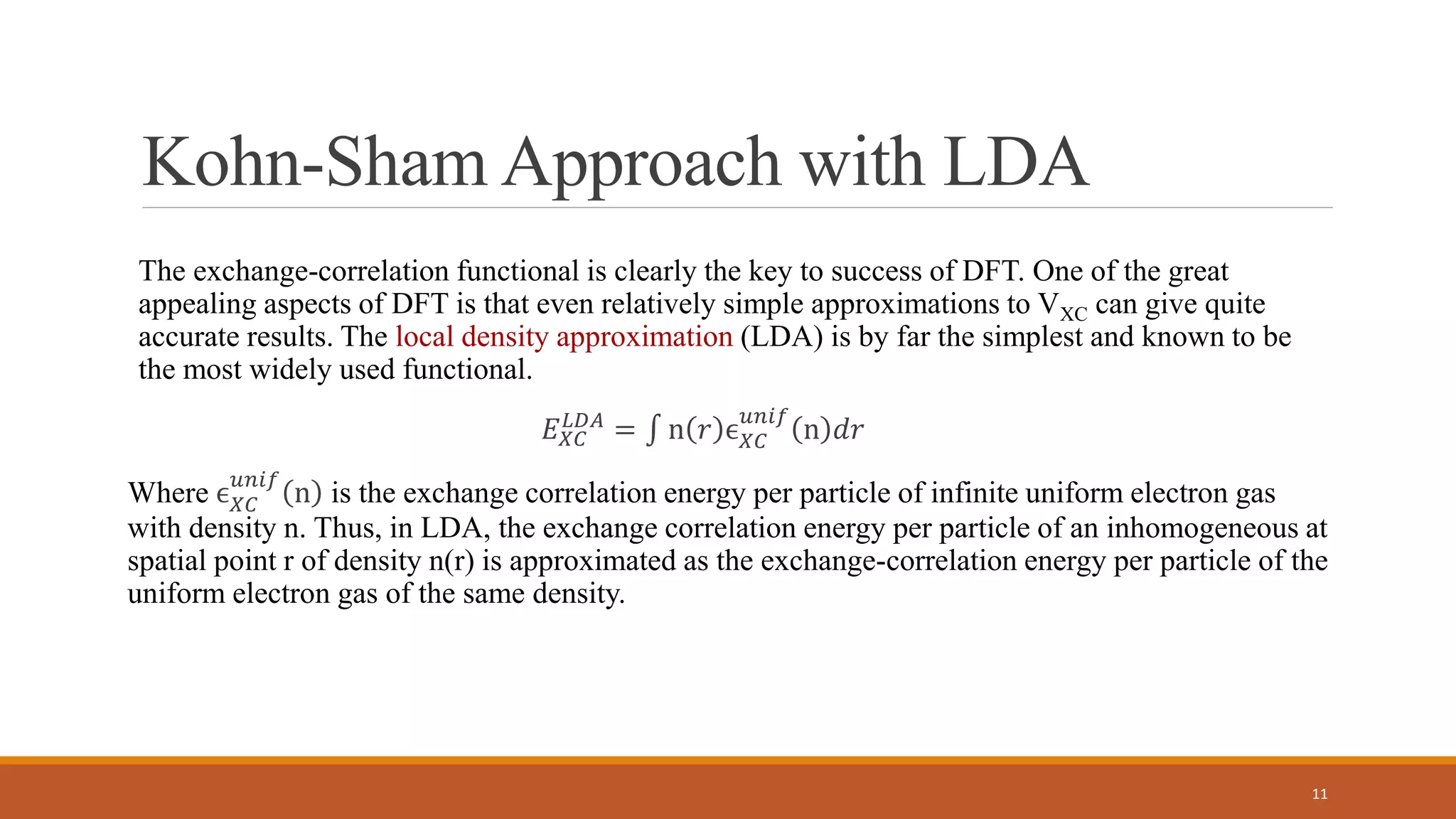 Introduction to density functional theory | PPTX