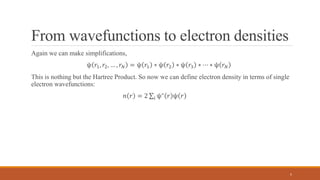 Introduction to density functional theory | PPTX