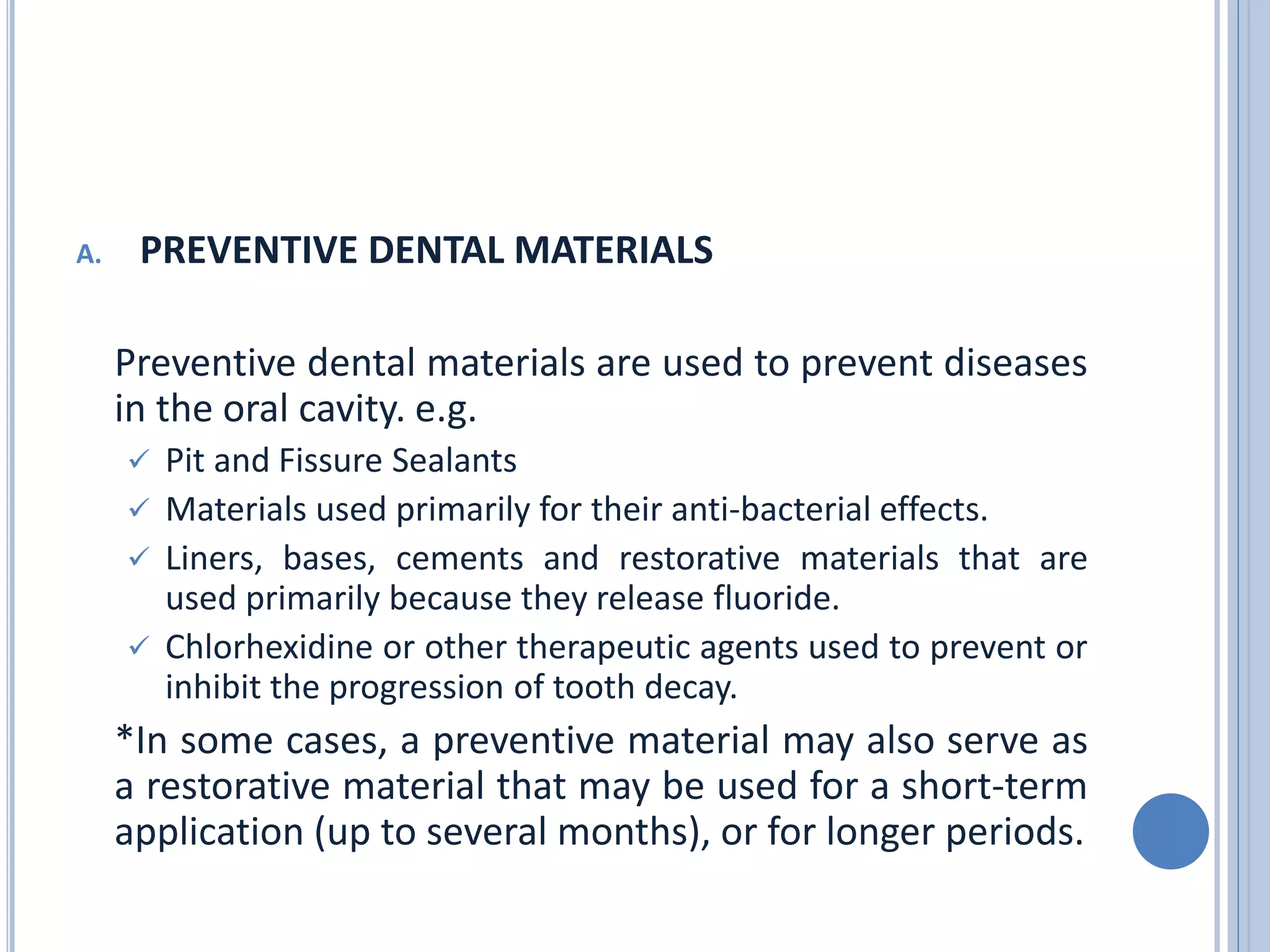 Introduction to Dental Materials | PPTX