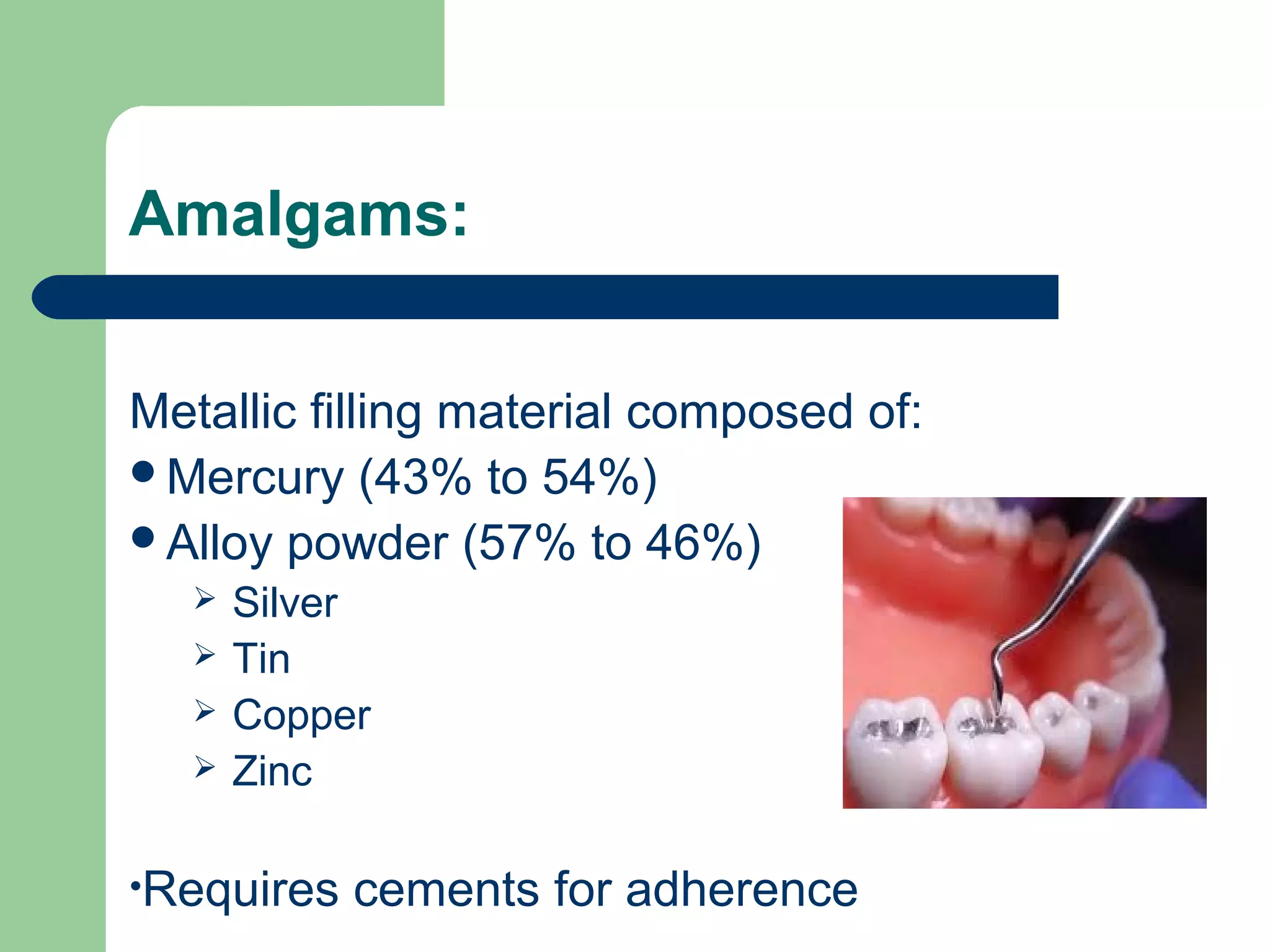 Introduction to dental materials 2 | PPT