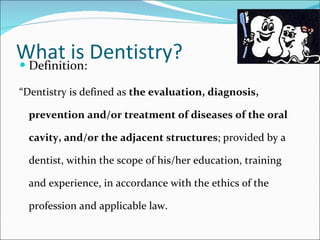 Introduction to Oral Medicine | PPT