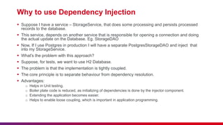 Introduction to dependency injection in Scala (Play) | PPT