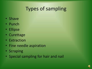 Introduction to dermatopathology | PPTX