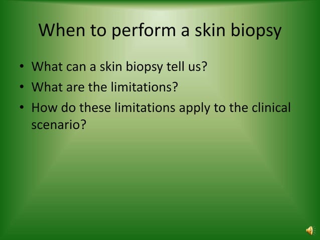 Introduction to dermatopathology | PPTX