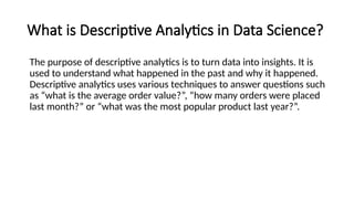 INTRODUCTION TO DESCRIPTIVE ANALYTICS.pptx